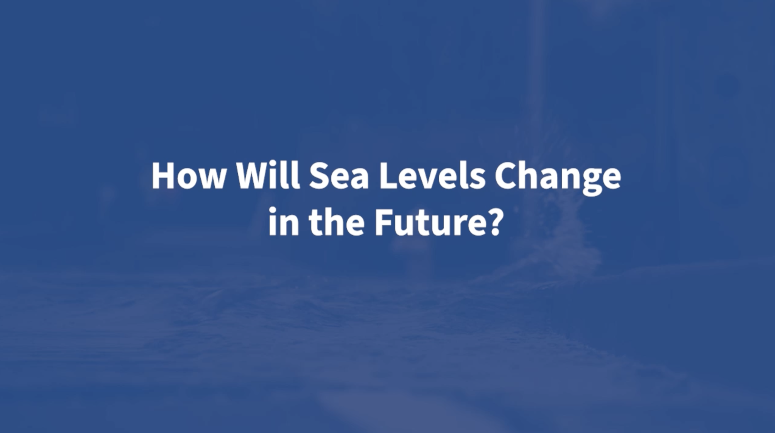 Future Sea Level Scenarios | U.S. Sea Level Change